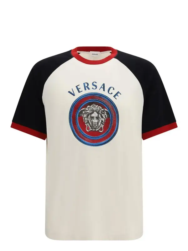 Versace Cotton Jerey T-hirt - White