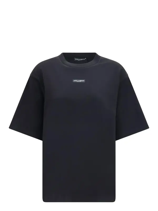 Dolce & Gabbana Cotton Jersey T-shirt - Black