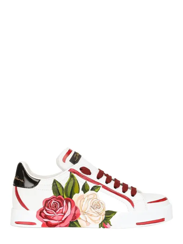 Dolce & Gabbana Limited Edition Portofino Sneakers - White