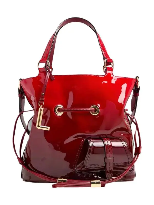 LANCEL Premier Flirt Bucket Bag - Red