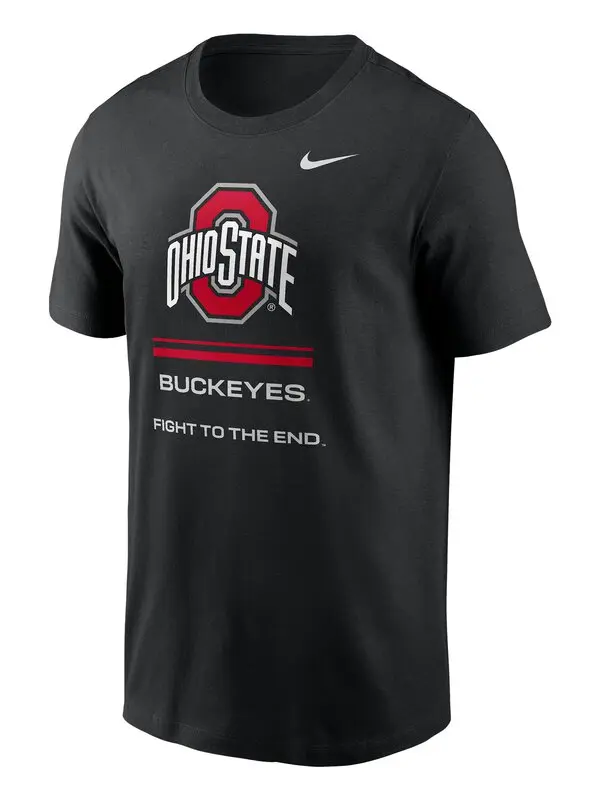 Nike Ohio State Sideline Dri-fit College T-shirt - Black