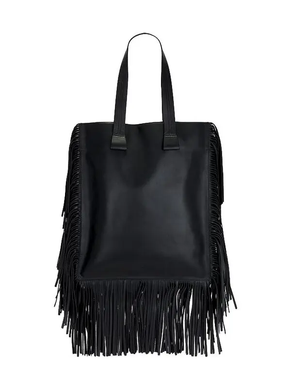 IRO PARIS Paper Franges Bag - Black