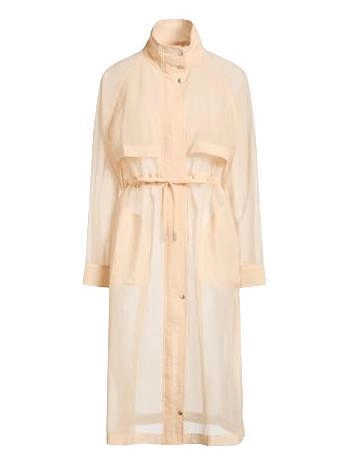 Peserico Military Polyamide Overcoat & Trench Coat - Transparent