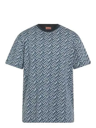 Missoni T-shirt Slate Size Cotton - Blue
