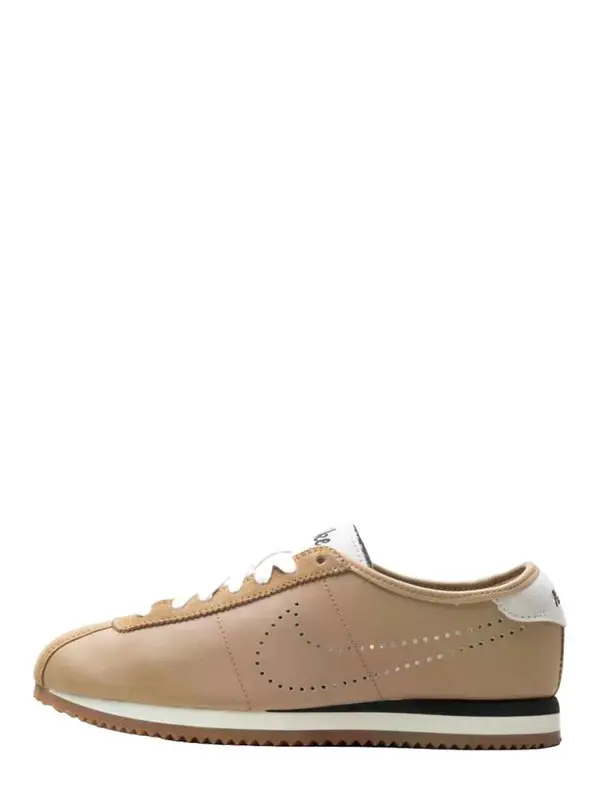 Nike Cortez Perforated-logo Leather Sneakers - Brown