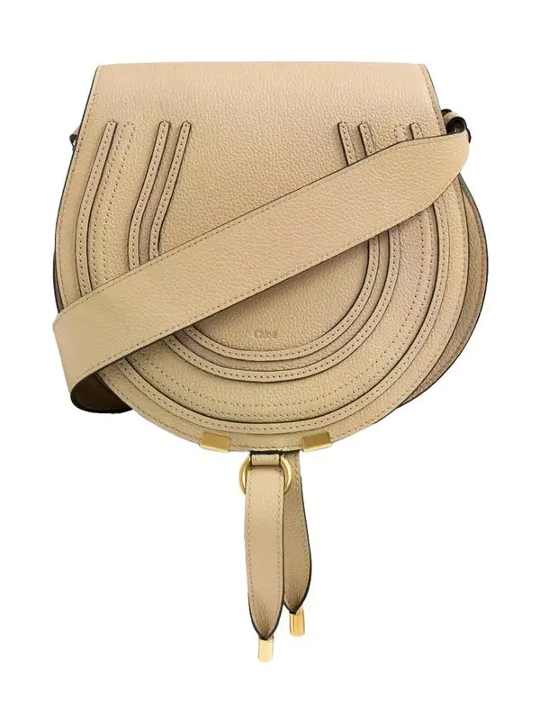 Chloé Marcie Shoulder Bag - Neutrals