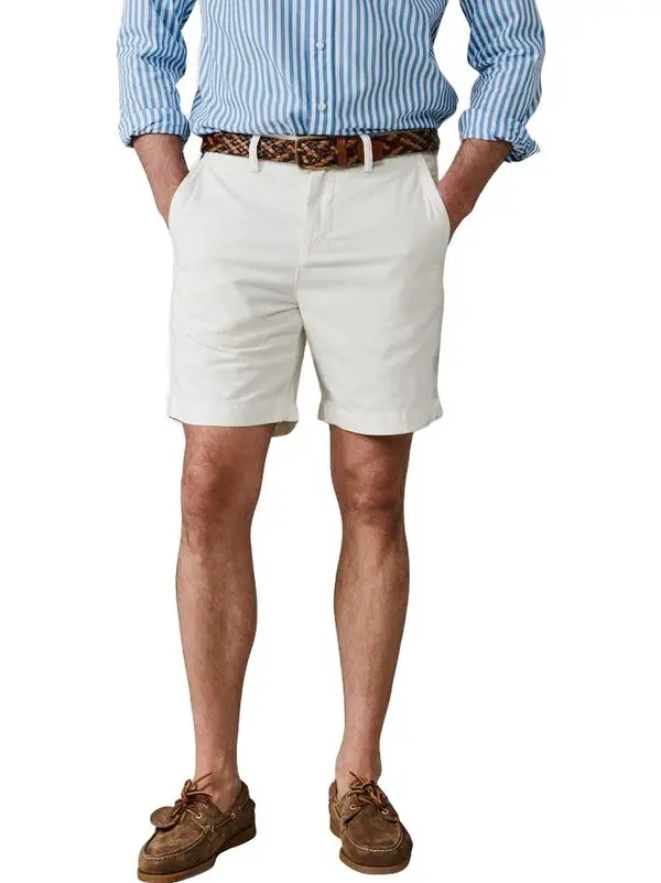 Aubin Stamford Chino Short - Ecru