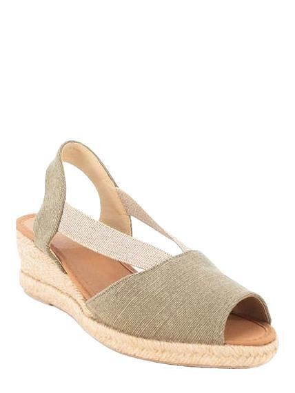 MENINA STEP Celia Heeled Sandal - Olive