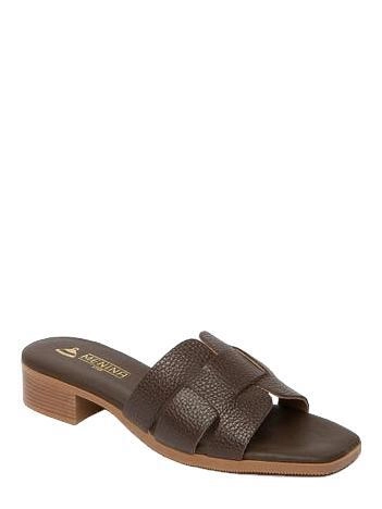 MENINA STEP Ona Heeled Sandal - Chocolate