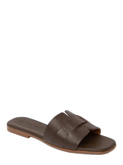 MENINA STEP Lucila Flat Sandal - Chocolate