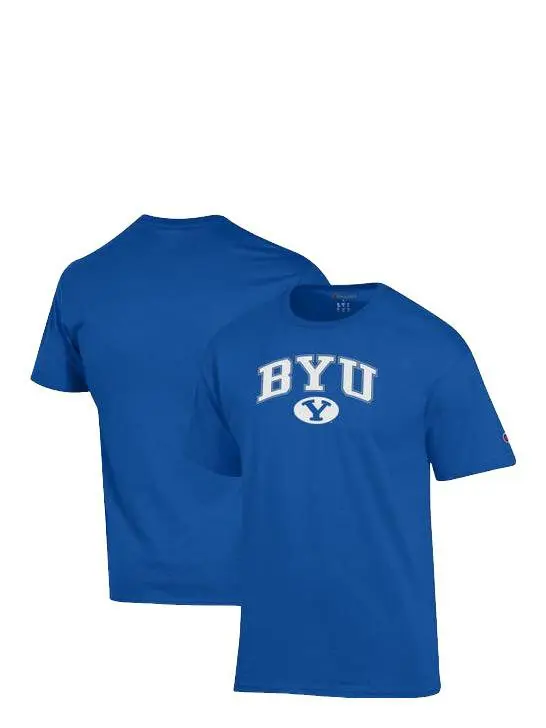 Champion Byu Cougars Arched Logo T-shirt - Royal