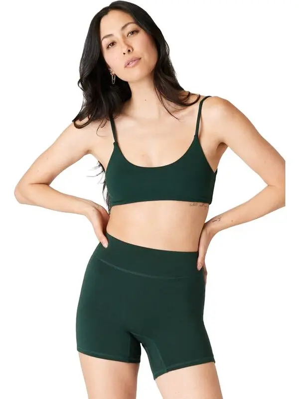 LONDRE BODYWEAR The Cool-comf Lounge Bralette - Evergreen