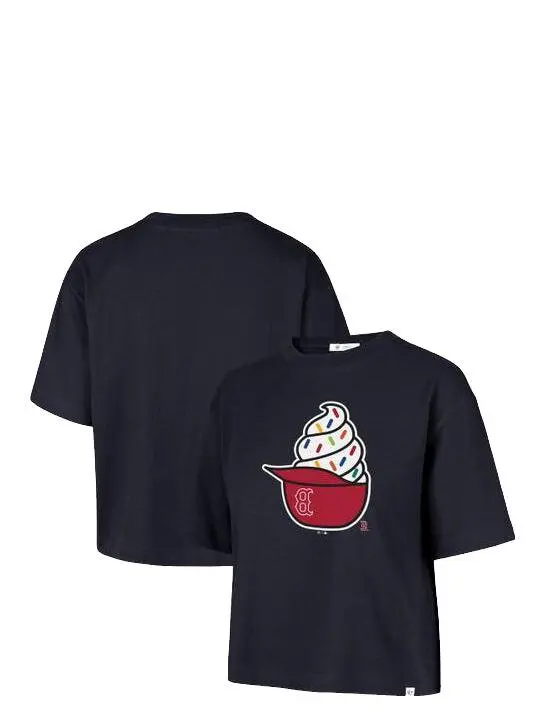 '47 47 Boston Red Sox Ice Cream Helmet T-shirt - Navy