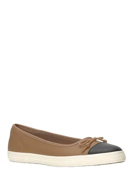 Keds® Maisie Ballet Flat - Tan/black