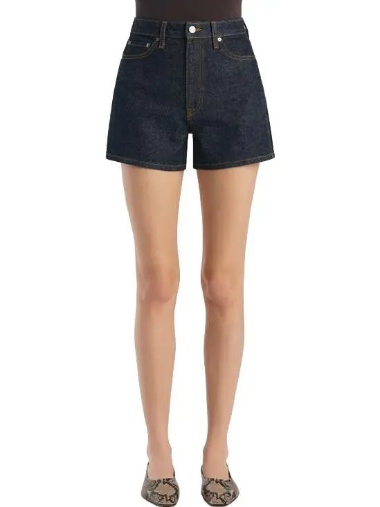 Khaite Dayna Denim Shorts - Benson