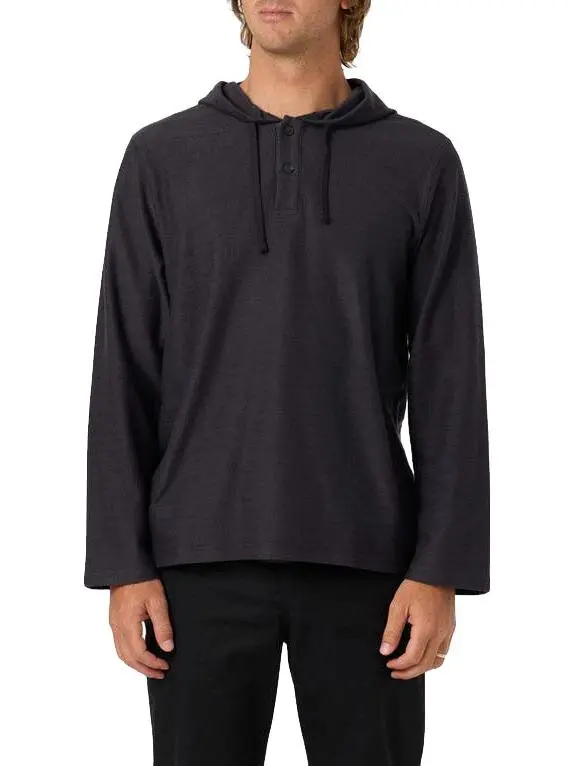 O'Neill Bavaro Cotton Blend Pullover Hoodie - Phantom