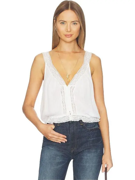 Free People Celeste Tank - Ivory