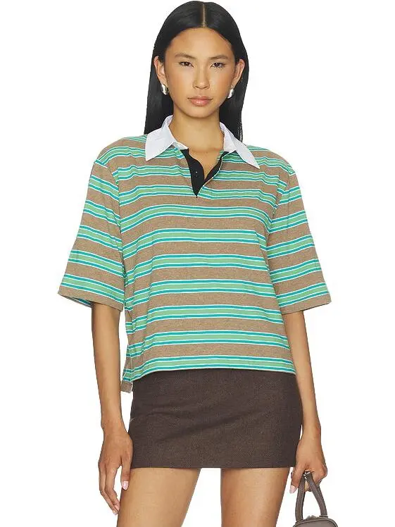 MAUDE CLUB Frankie Top - Green
