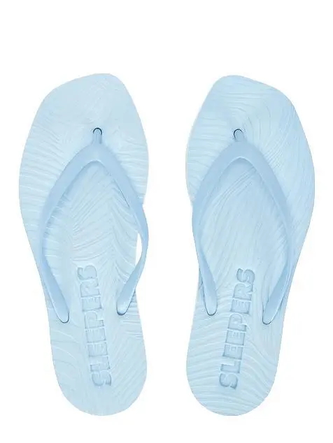 VELOUR Tapered Flip Flop - Blue