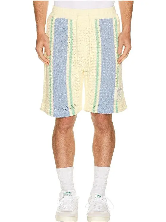 True Religion Knit Stripe Shorts - Multi