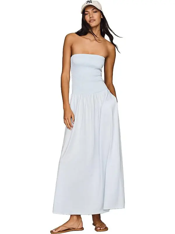 NATION LOS ANGELES Anya Tube Dress - Light Blue