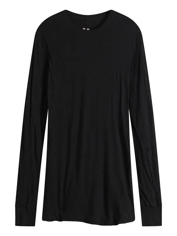 Rick Owens Double Layer Long Sleeve T-shirt - Black