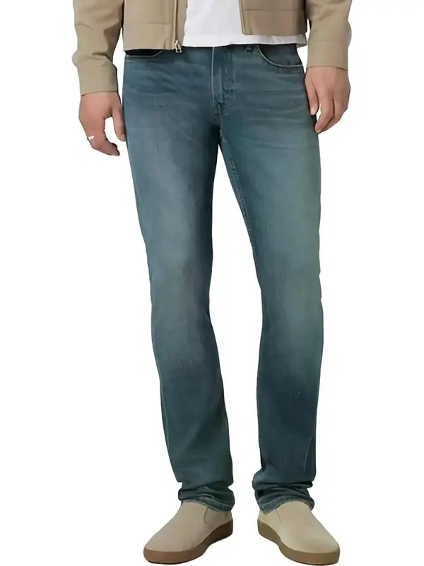 Paige Transcend Federal Faded Jeans - Blue