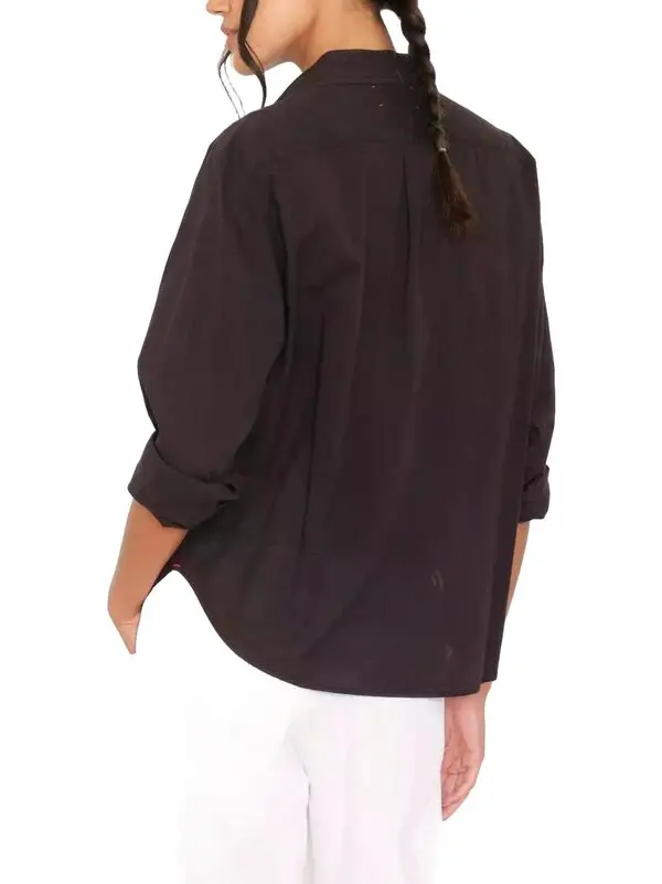 Xirena Bowie Cotton Shirt - Black