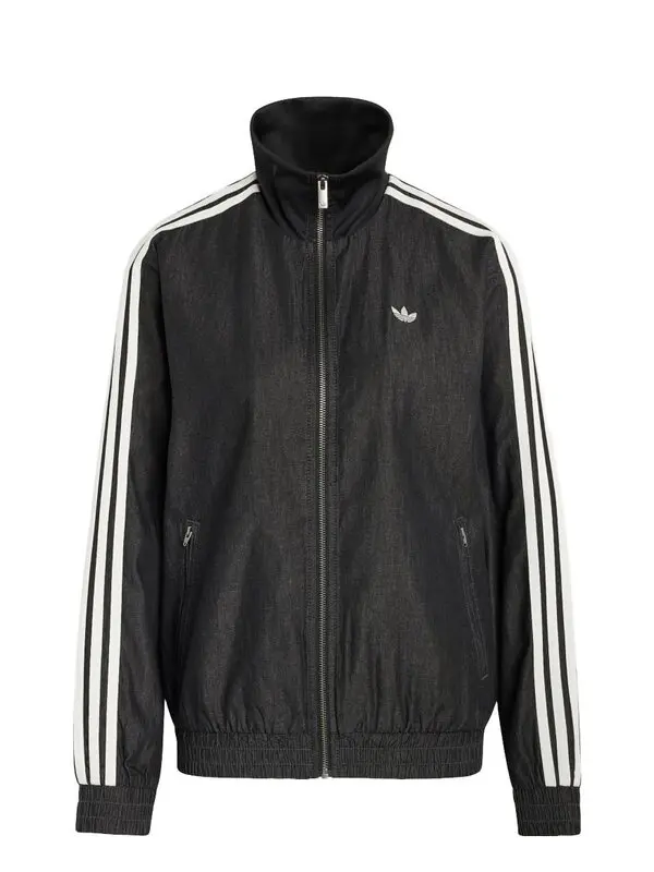 Adidas Originals Firebird Track Top - Medium Black Denim