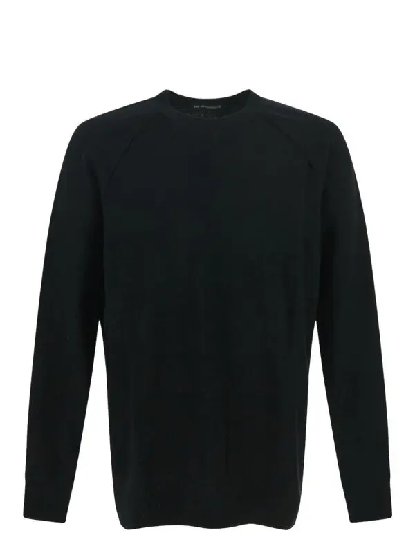 ANN DEMEULEMEESTER Round Neck Knitted Pullover - Black