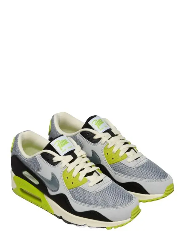 Nike Max 90 X Patta Lace-up Sneakers - Gray