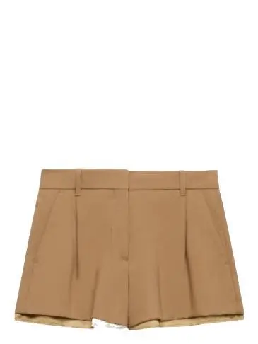 Marni Pleated Shorts - Brown
