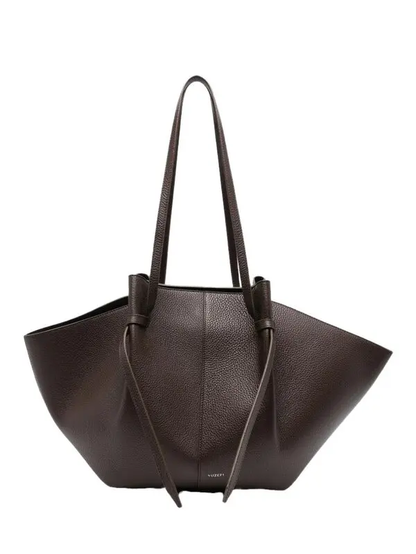 Yuzefi Double-handled Handbag With Magnetic Clasp - Black