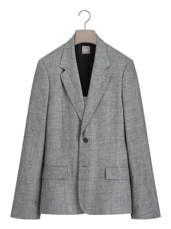 Dior Riviera Single-breasted Jacket - Grey