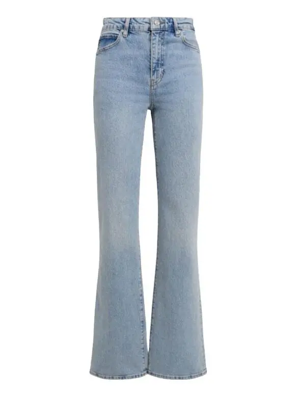 FRAME The Arrow Cotton High Rise Jeans - Dolly