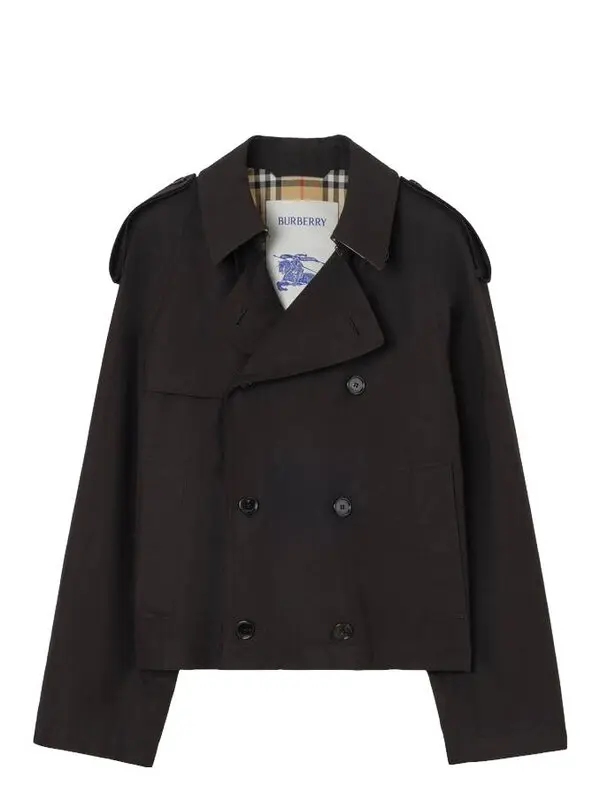 Burberry Leadenham Trench Coat - Black