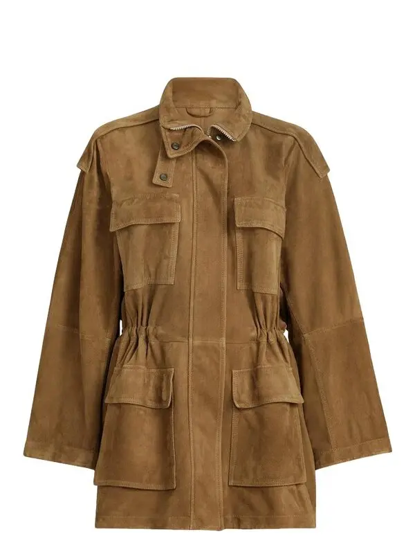 Brunello Cucinelli Military Jacket - Brown