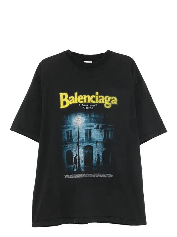Balenciaga Grey T-shirts & Vests T-shirts - Gray