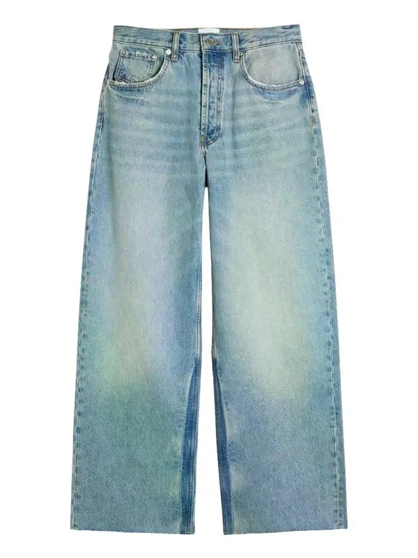 ANINE BING Manon Wide-leg Jeans - Blue