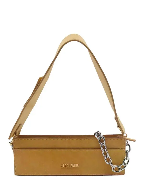 Jacquemus Le Ciuciu Suede Shoulder Bag - Neutrals