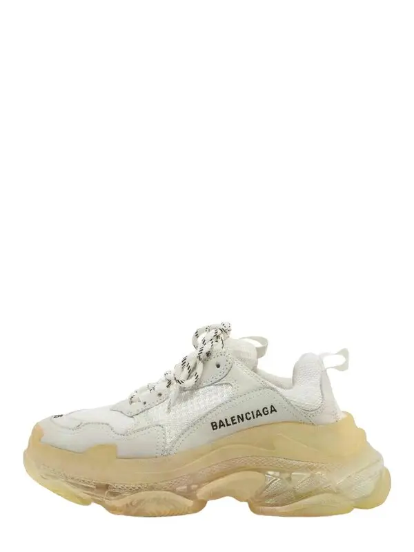 Balenciaga Triple S Panelled Sneakers - Neutrals