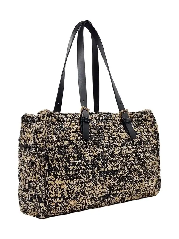 NOOKI DESIGN Katie Shopper Natural - Black