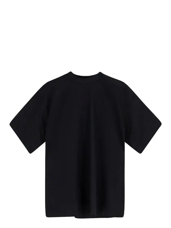 HEVO Ripalta Linen And Viscose Blend Tshirt - Black