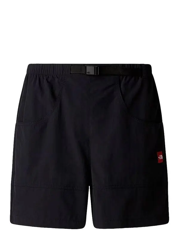 The North Face Nylon Bermuda Shorts With Belted Waist - Black