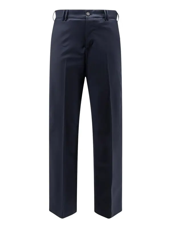 PT TORINO Michael Stretch Virgin Wool Trousers - Blue