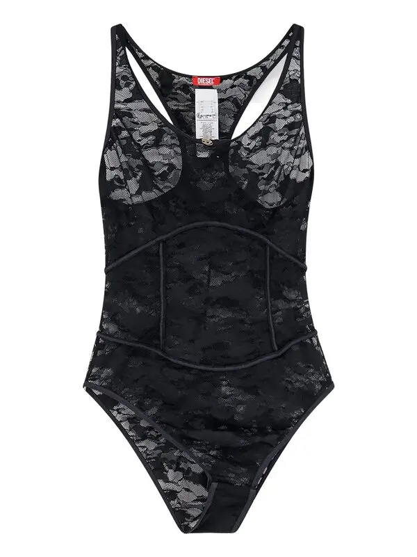 DIESEL® Lace Bodysuit - Black