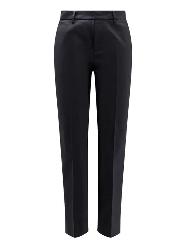 Aspesi Stretch Cotton Tailored Trousers - Black