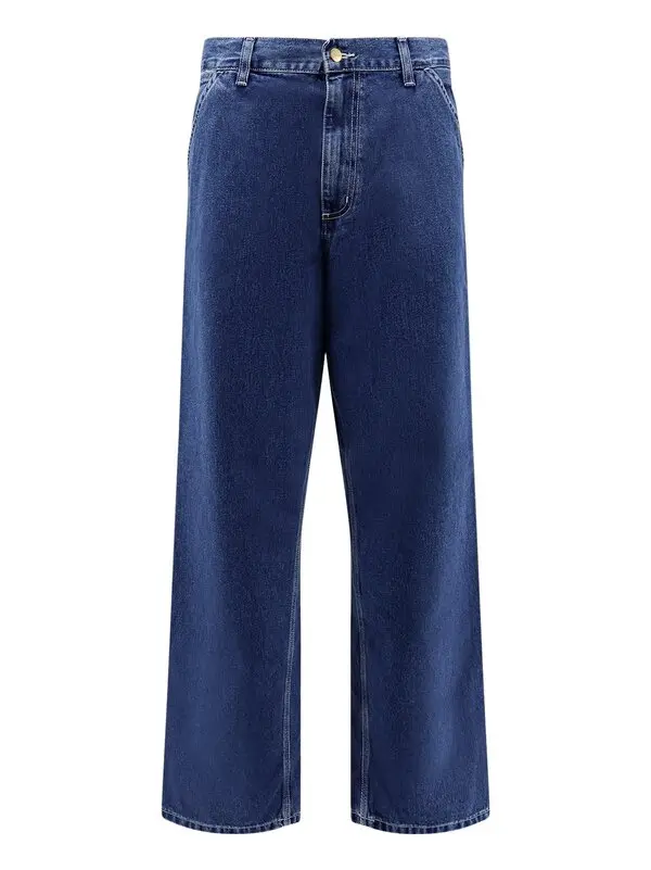 Carhartt Work In Progress Norco Relaxed Straight Fit Jeans - Blue