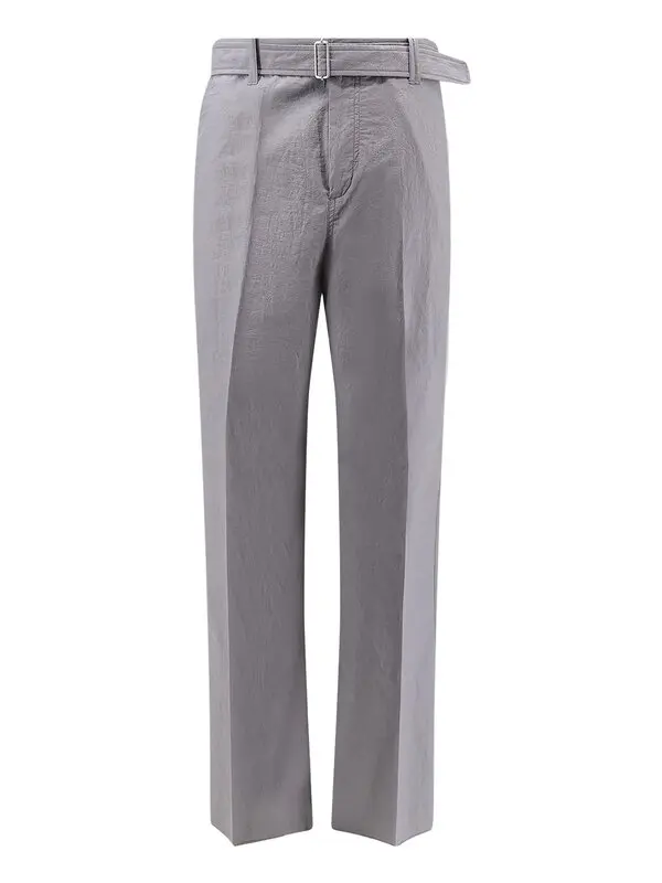 LARDINI Indro Cotton And Nylon Trousers - Grey