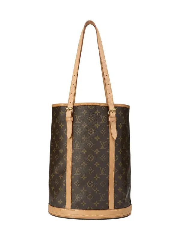 LOUIS VUITTON Monogram Canvas Bucket Bag - Brown